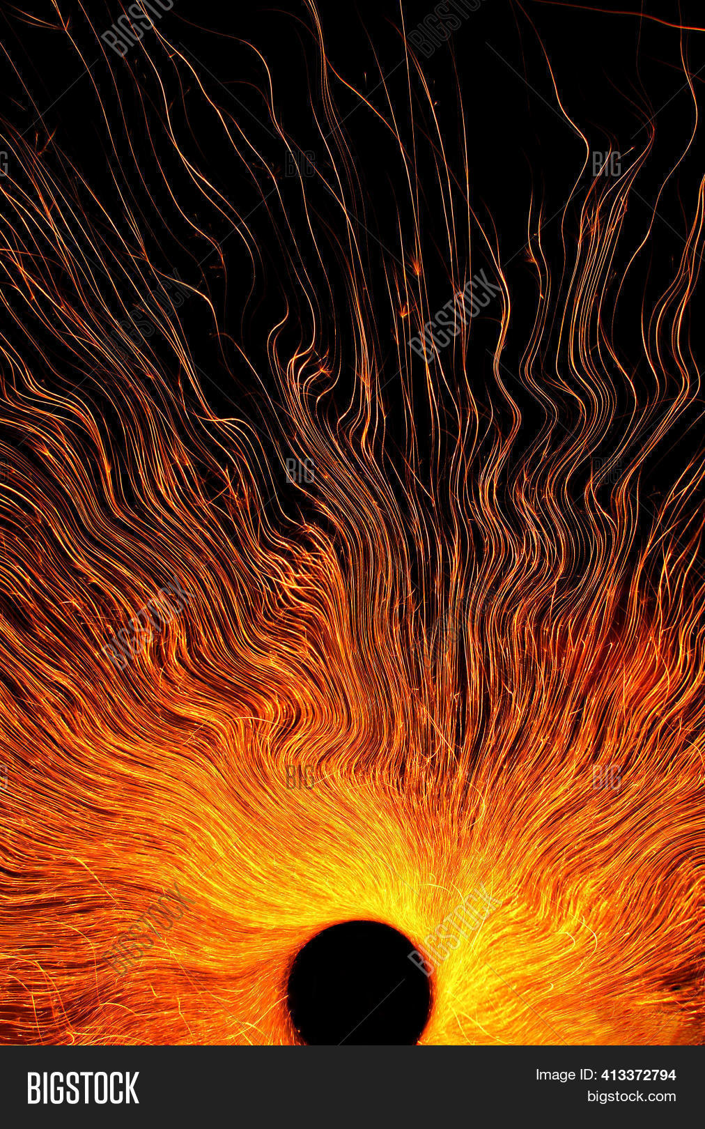 Abstract Circle Flame Image & Photo (Free Trial) | Bigstock