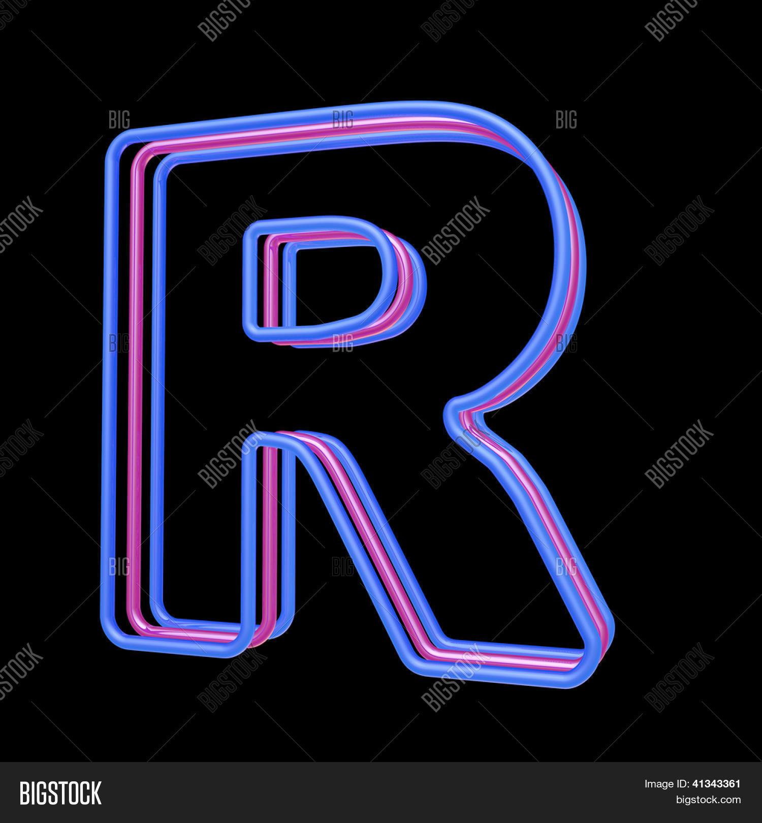 Imagen y foto Alfabeto De Neón (prueba gratis) | Bigstock