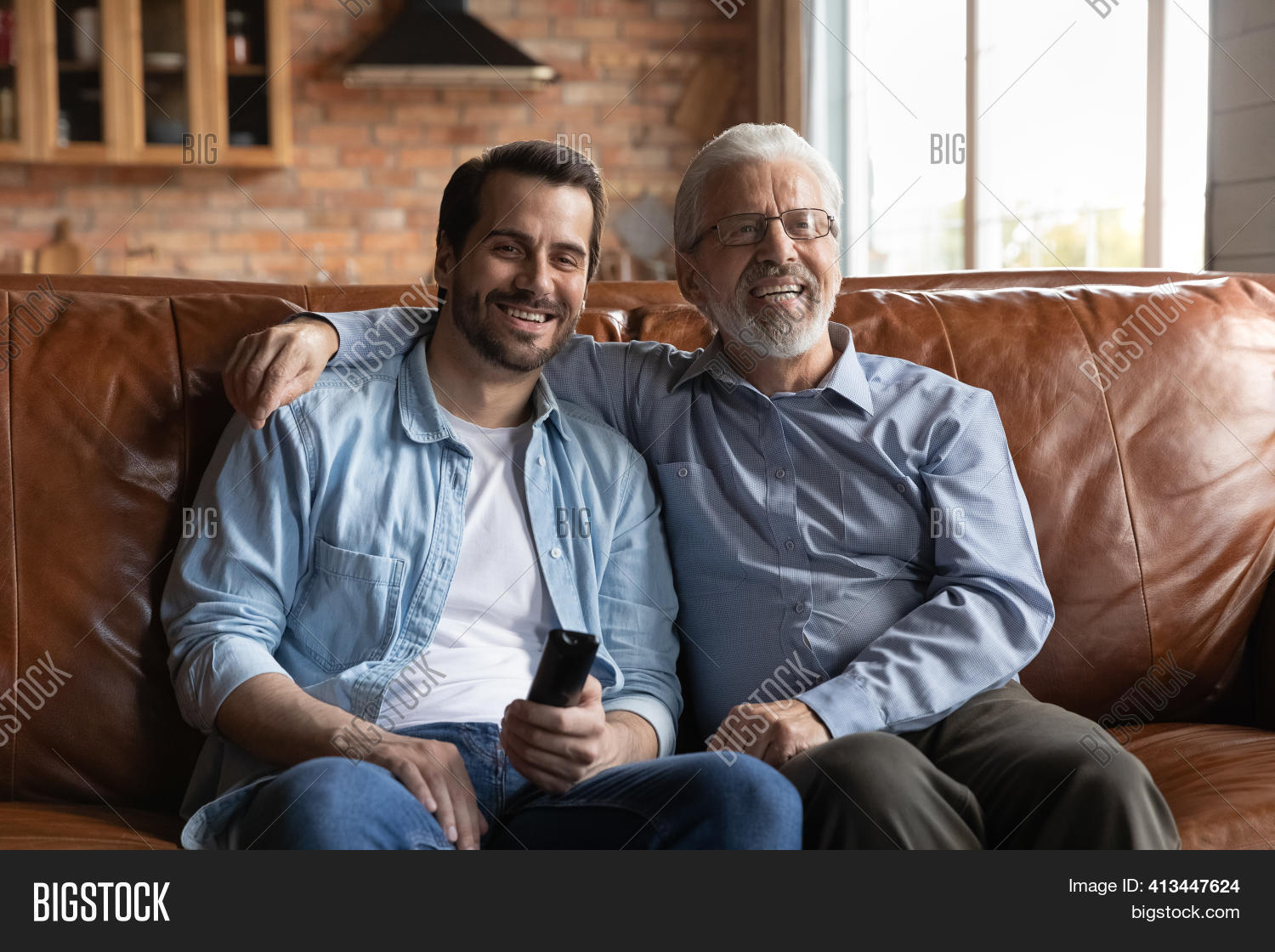 Smiling Mature Father Image & Photo (Free Trial) | Bigstock