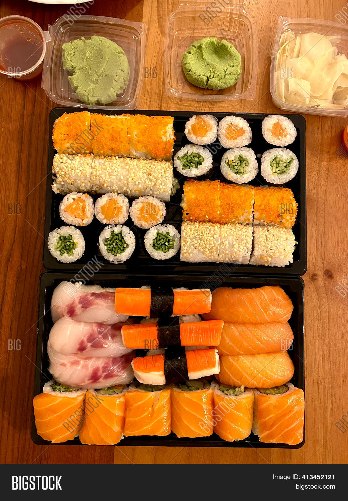 Take Away Sushi Set Image & Photo (Free Trial) | Bigstock