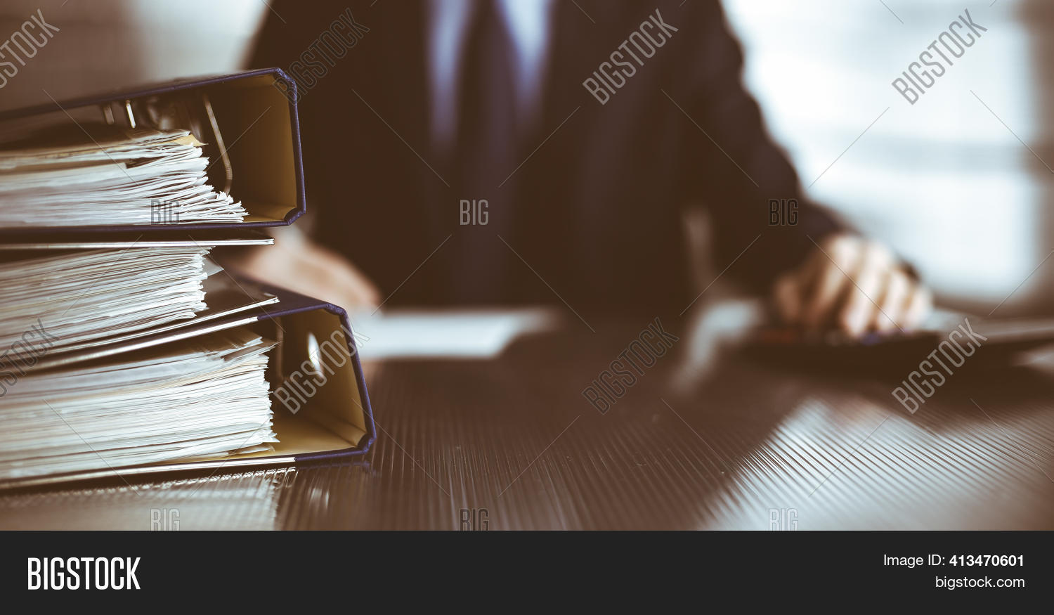 Binders Papers Waiting Image & Photo (Free Trial) | Bigstock