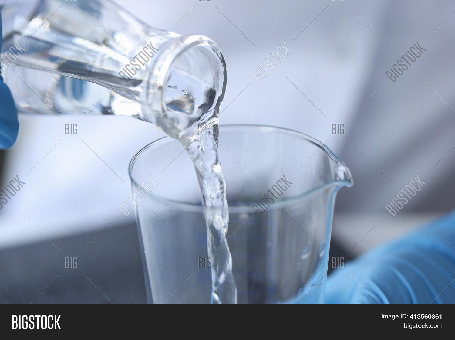 Clear Liquid Poured Image & Photo (Free Trial) | Bigstock