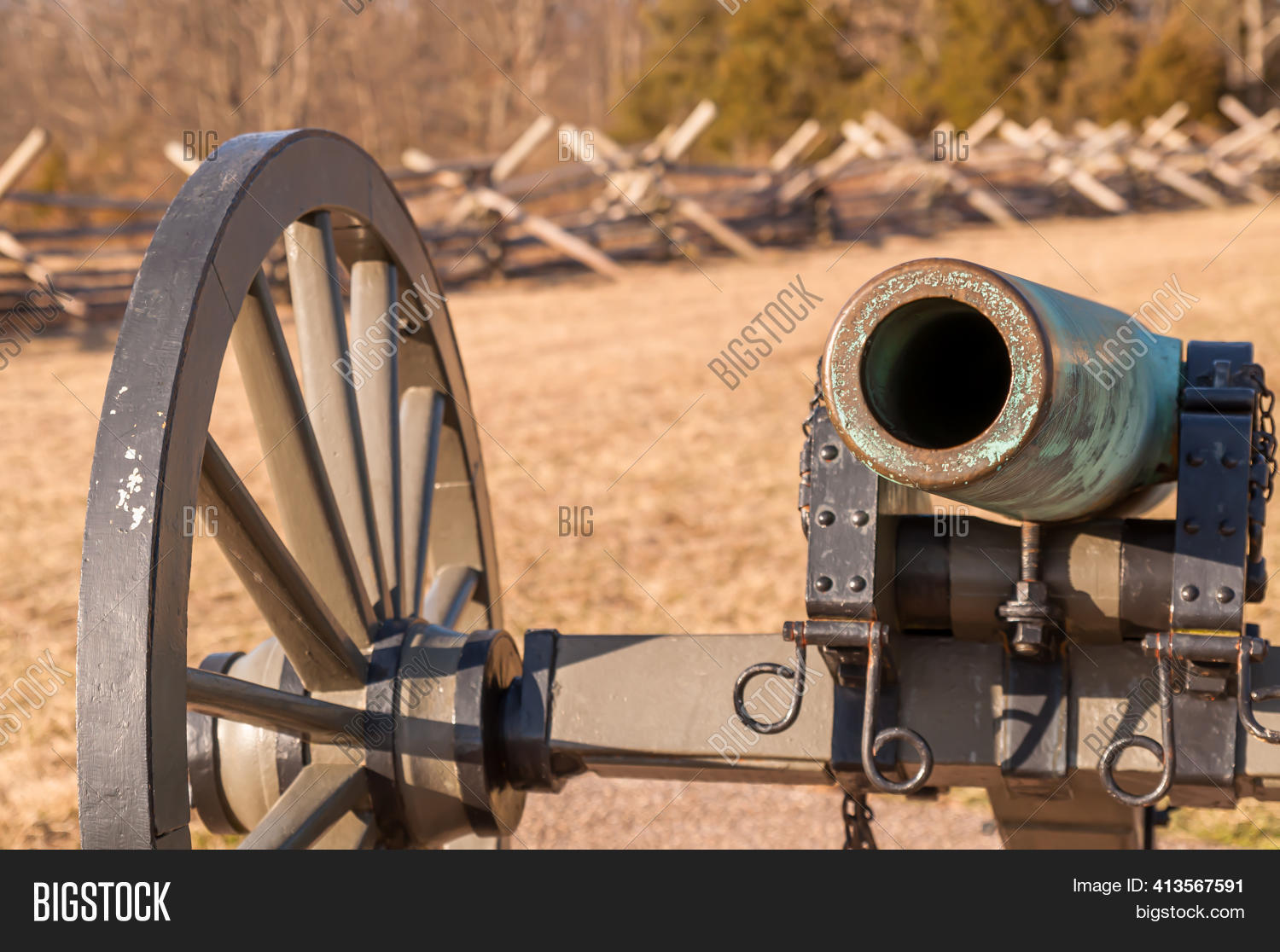 Civil War Era Cannon Image & Photo (Free Trial) | Bigstock