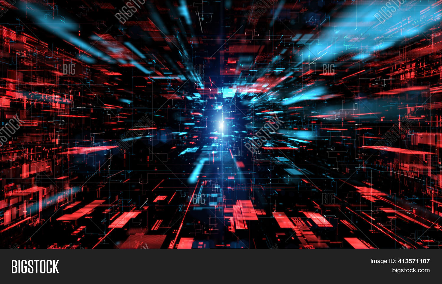 Digital Cyberspace Image & Photo (Free Trial) | Bigstock