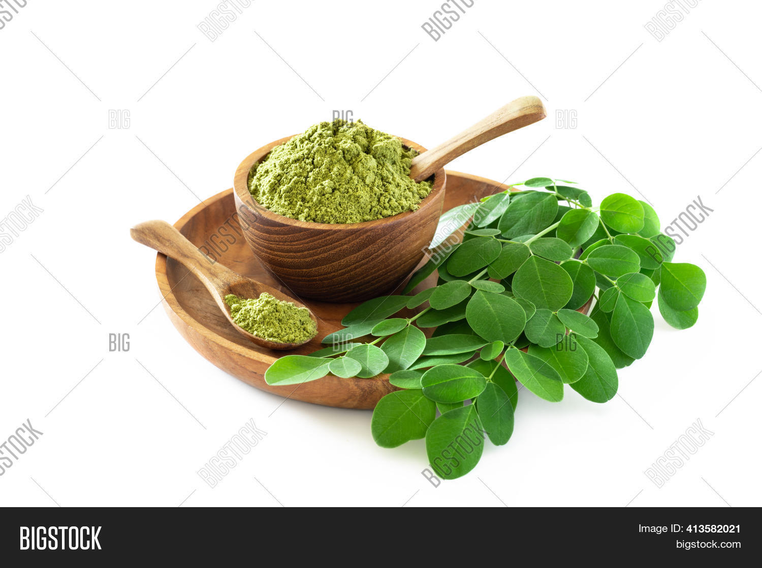 Moringa Powder ( Image & Photo (Free Trial) | Bigstock