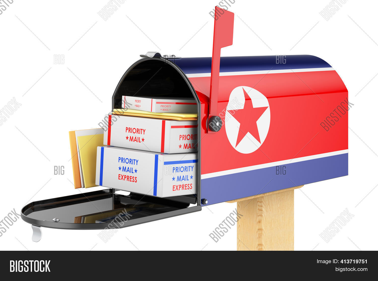 Mailbox North Korean Image & Photo (Free Trial) | Bigstock