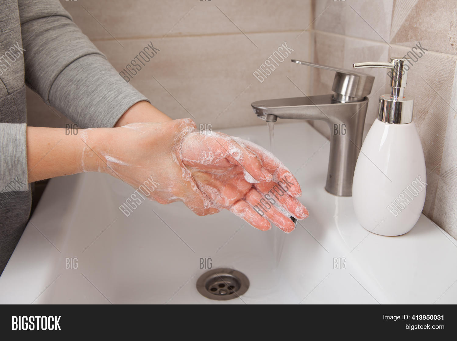 Proper Hand Washing Image & Photo (Free Trial) | Bigstock