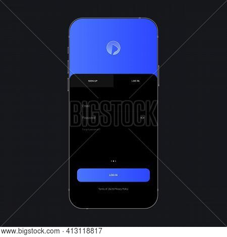 Log Page Ui Screen Vector & Photo (Free Trial) | Bigstock