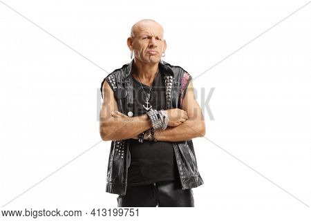 Bald Punk Standing Image & Photo (Free Trial) | Bigstock