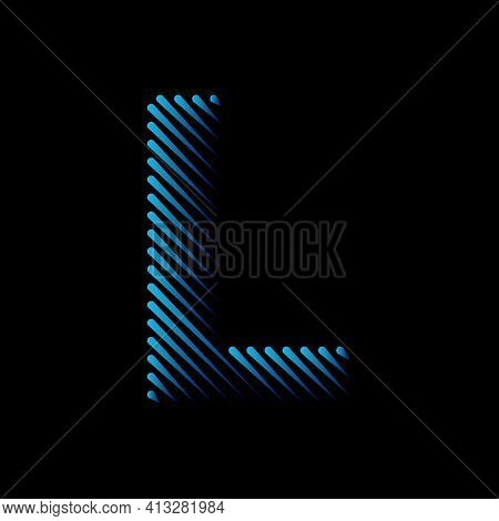 Initial Line Letter L Vector & Photo (Free Trial) | Bigstock