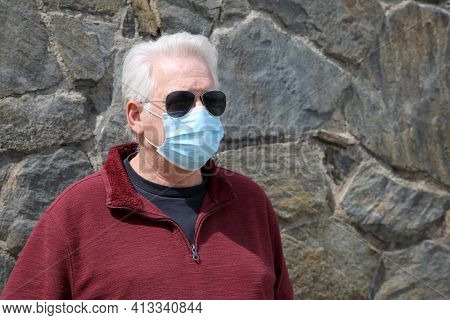 Man Wearing Paper Mask Image & Photo (Free Trial) | Bigstock