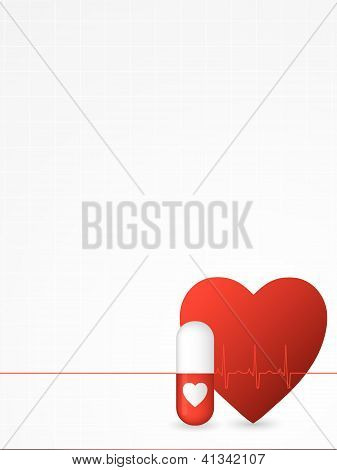 Ekg Poster Design Vector & Photo (Free Trial) | Bigstock