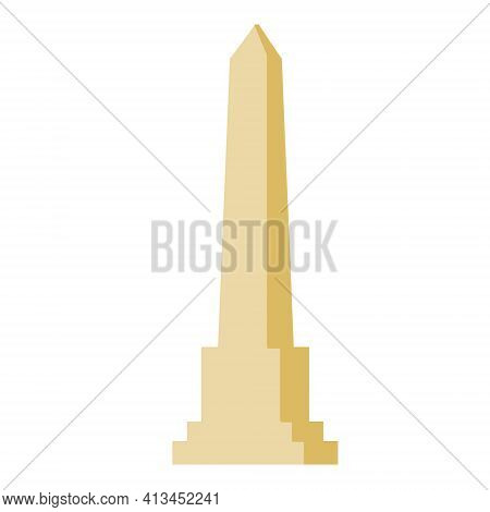 Obelisk. White Stone Vector & Photo (Free Trial) | Bigstock