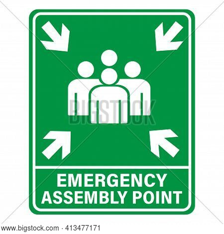Fire Assembly Point Vector & Photo (Free Trial) | Bigstock