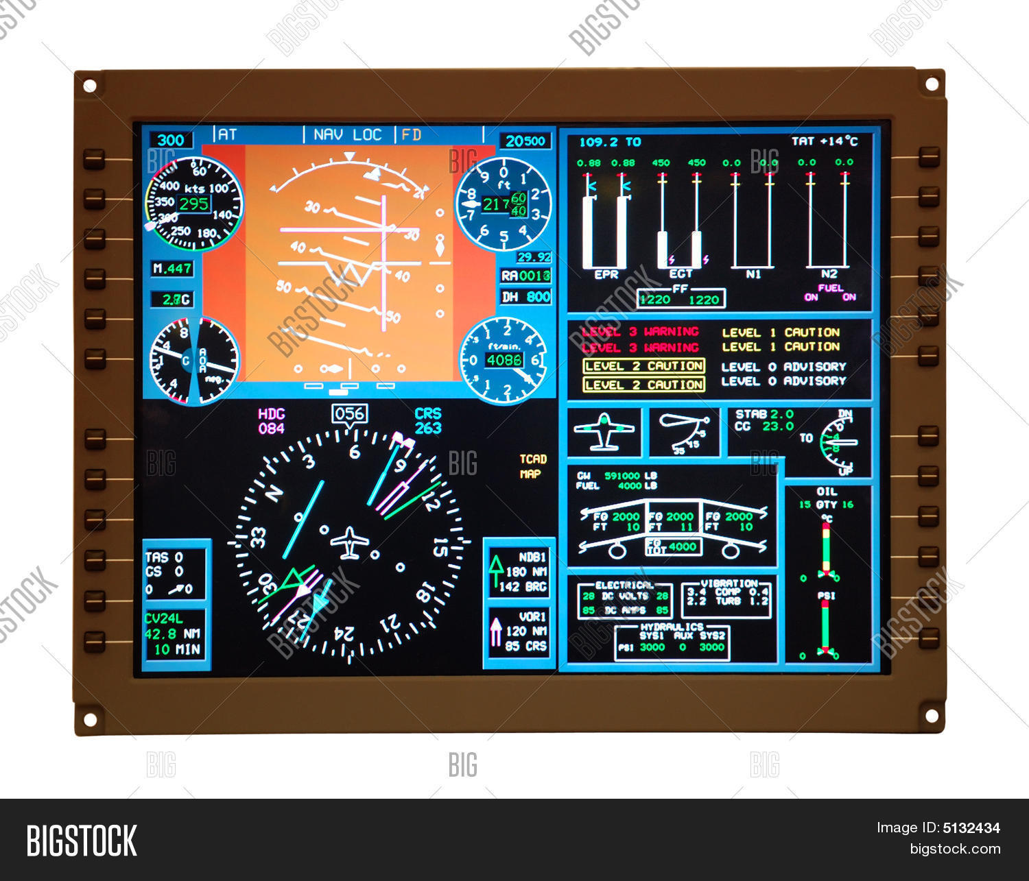 Airplane Control Panel Image & Photo (Free Trial) | Bigstock