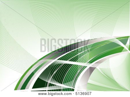 Vector Green Abstract Vector & Photo (Free Trial) | Bigstock