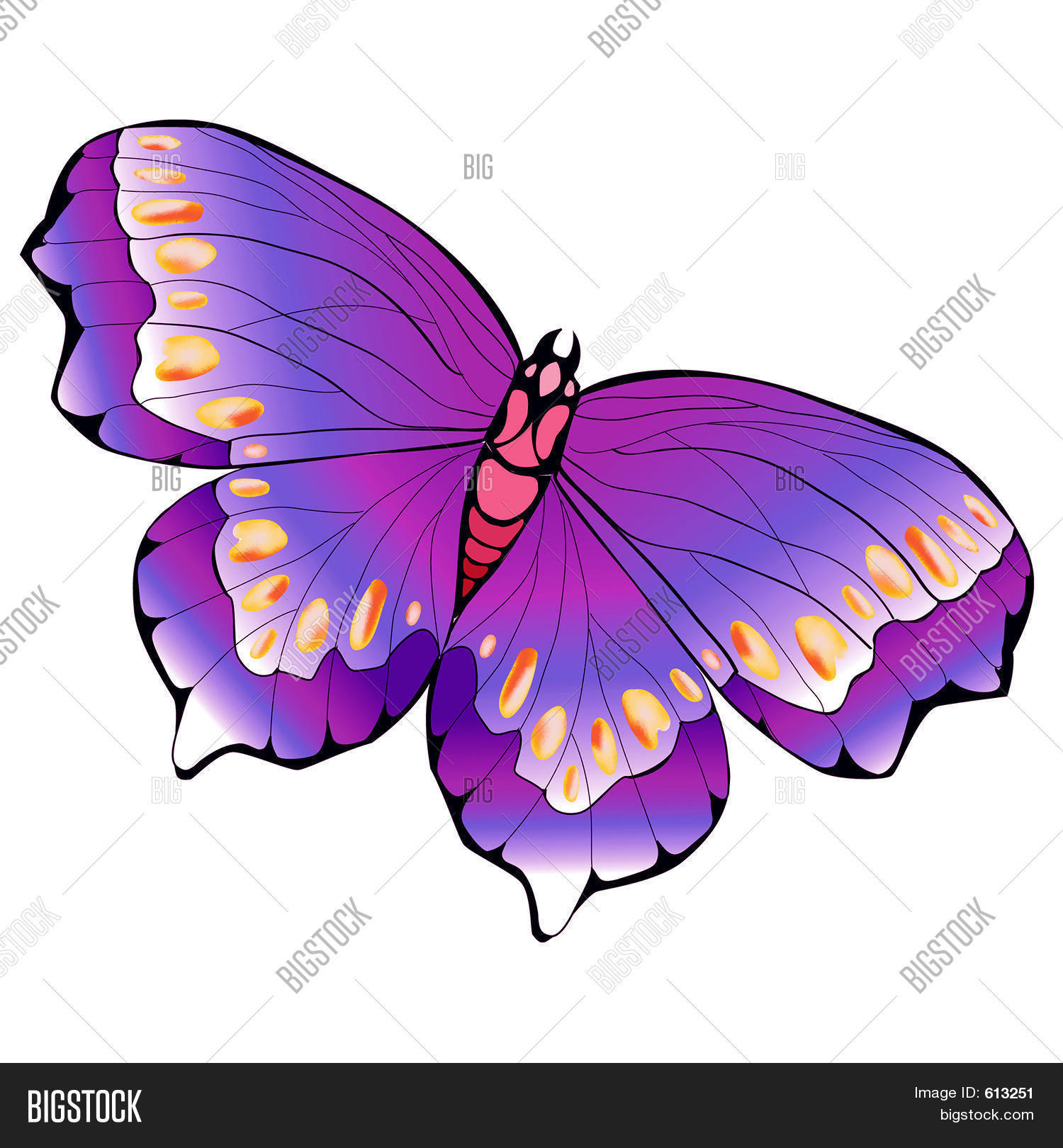Purple Butterfly Image & Photo (Free Trial) | Bigstock