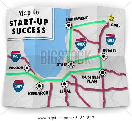 Road Map Start- Image & Photo (Free Trial) | Bigstock