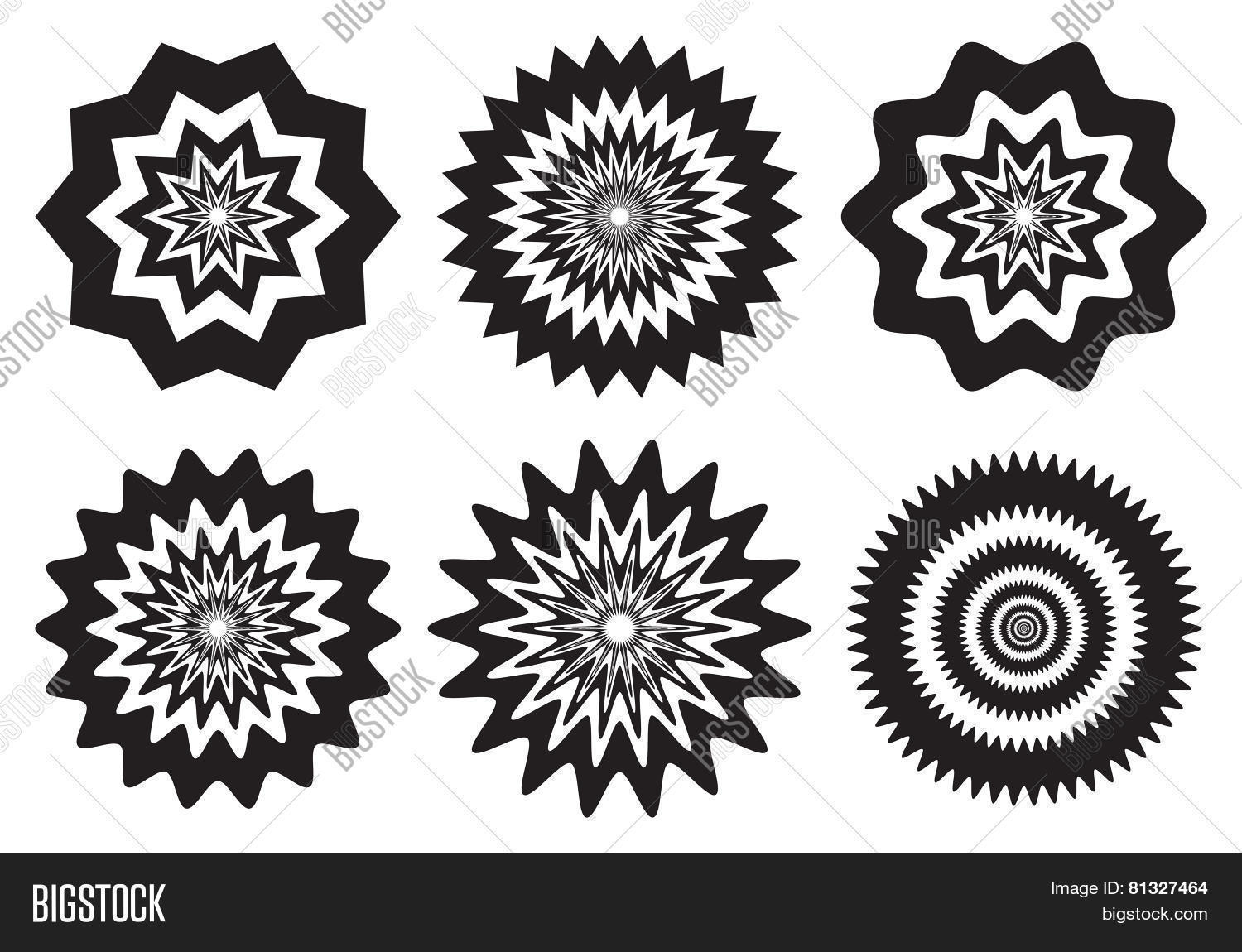 Round Fuzzy Optical Vector & Photo (Free Trial) | Bigstock