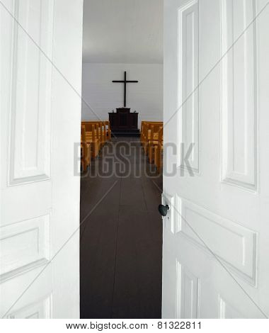 Church Doors Opening Image & Photo (Free Trial) | Bigstock