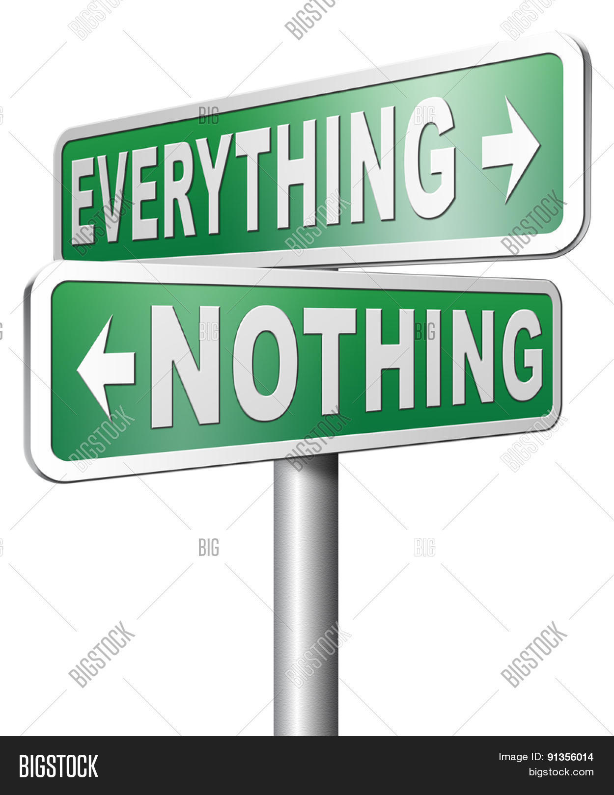 Everything Nothing Win Image & Photo (Free Trial) | Bigstock