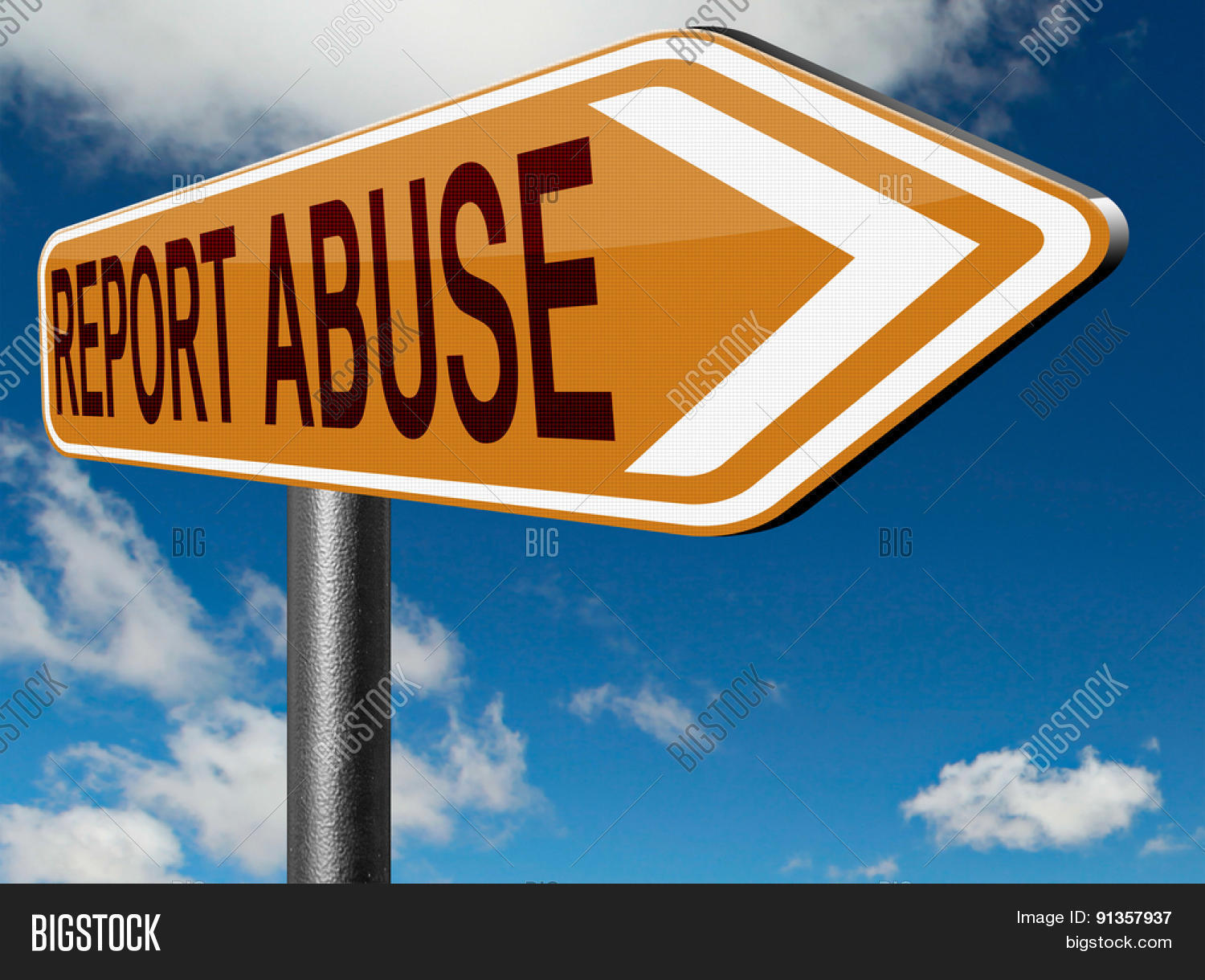 Report Abuse Road Sign Image & Photo (Free Trial) | Bigstock