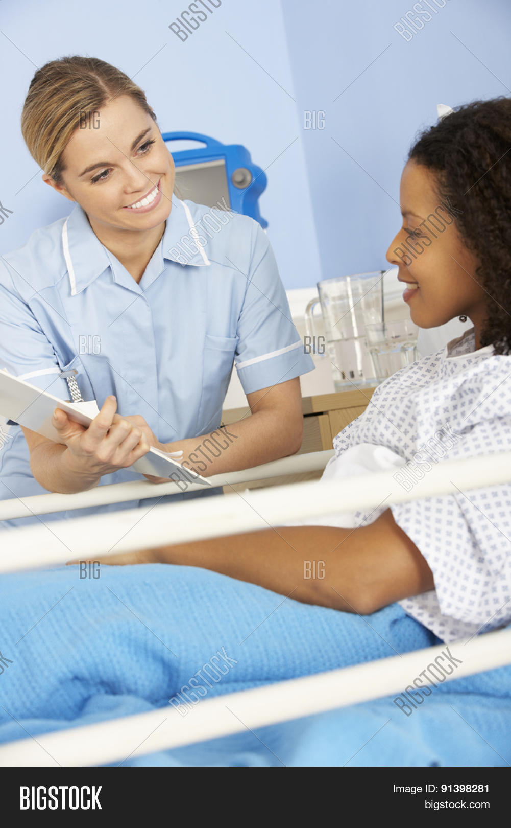 Female Nurse Patient Image & Photo (Free Trial) | Bigstock