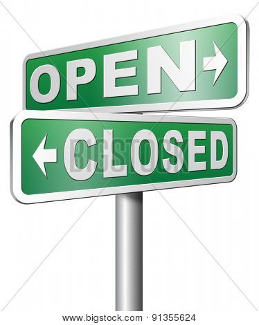 Open Closed Opening Image & Photo (Free Trial) | Bigstock