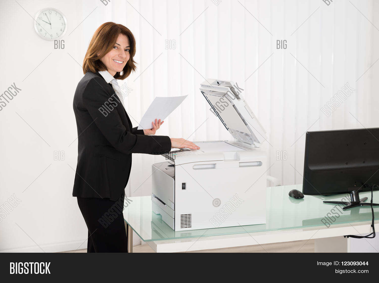 Businesswoman Copying Image & Photo (Free Trial) | Bigstock