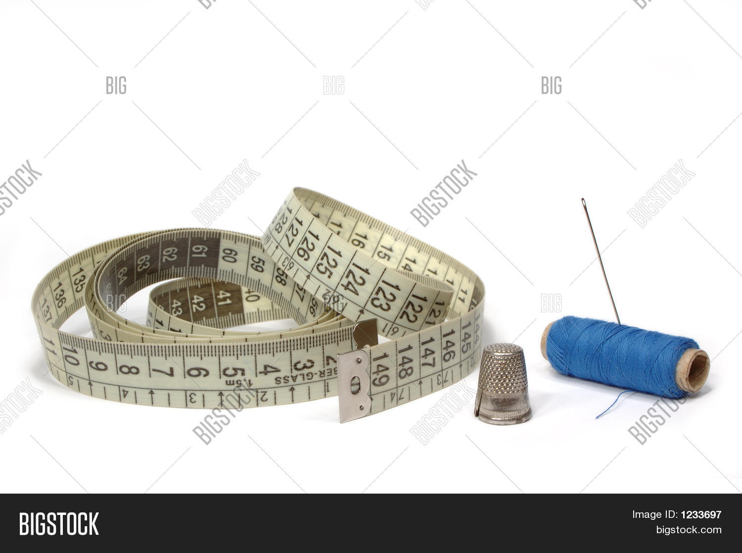 Thimble, Metric Tape, Image & Photo (Free Trial) | Bigstock