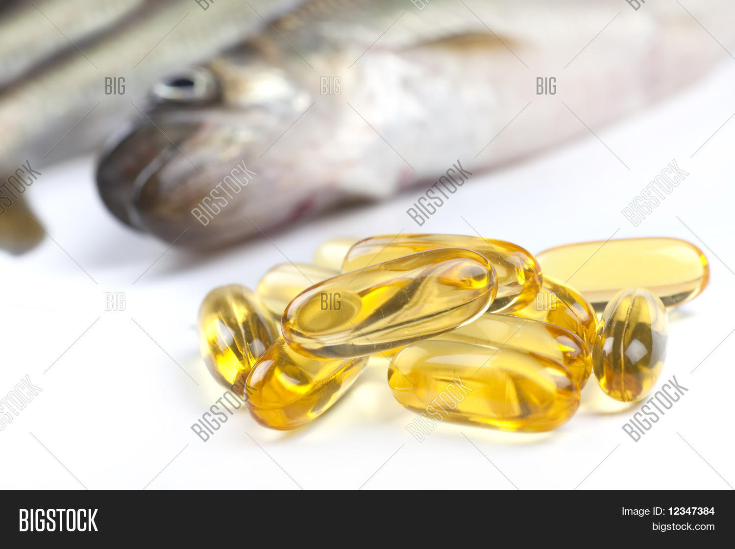 Fish Oil Capsules Image & Photo (Free Trial) | Bigstock