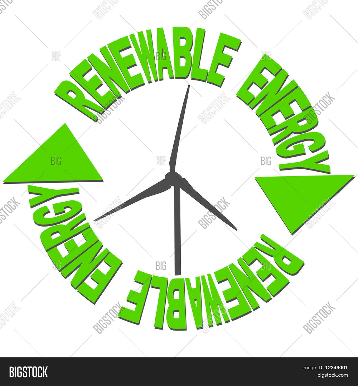 Renewable Energy Arrow Image & Photo (Free Trial) | Bigstock