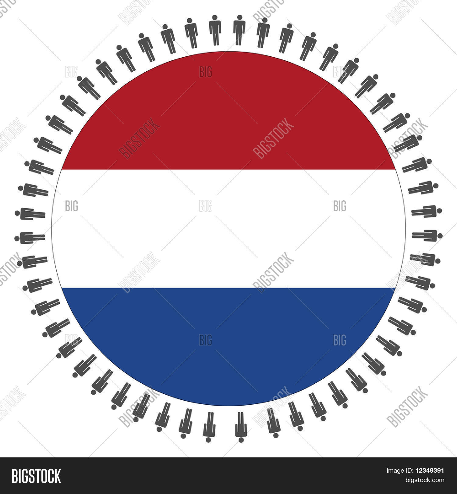 Round Dutch Flag Image & Photo (Free Trial) | Bigstock