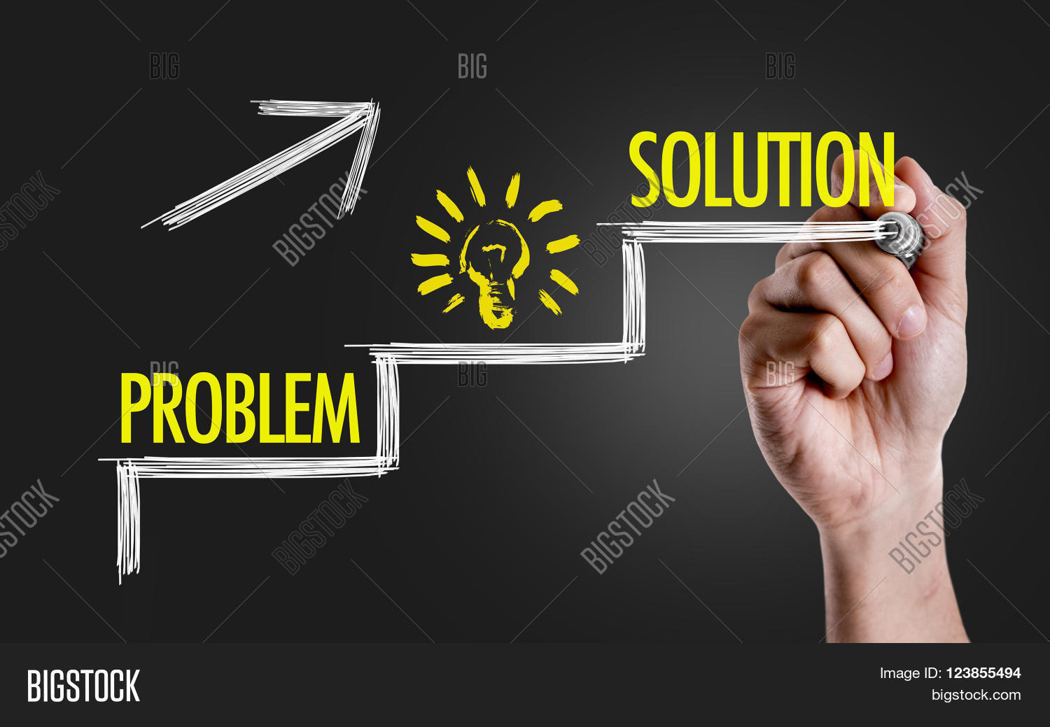 Hand Writing Stairs Image & Photo (Free Trial) | Bigstock