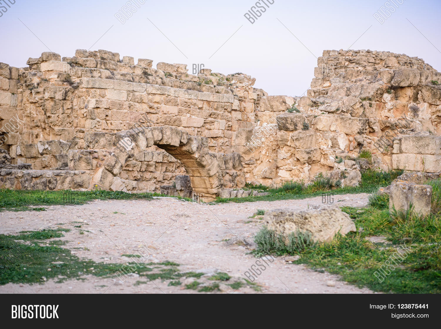 Ancient City Salamis Image & Photo (Free Trial) | Bigstock