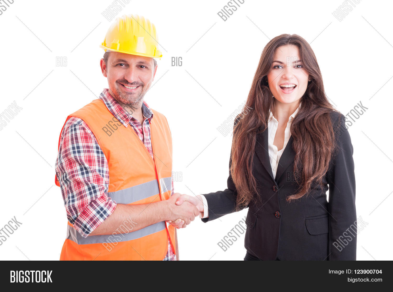 Smiling Contractor Image & Photo (Free Trial) | Bigstock