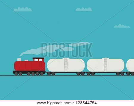 Cartoon Locomotive Vector & Photo (Free Trial) | Bigstock