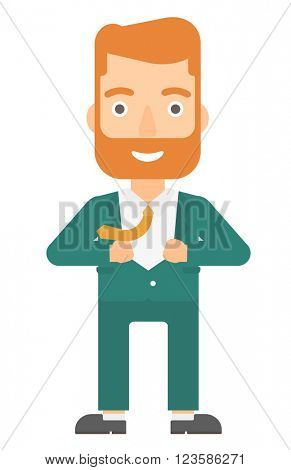 Man Taking Off Jacket Vector & Photo (Free Trial) | Bigstock