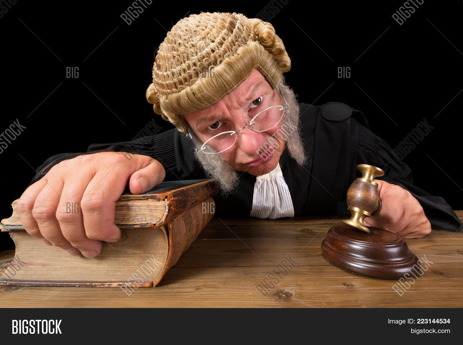 Angry Court Judge