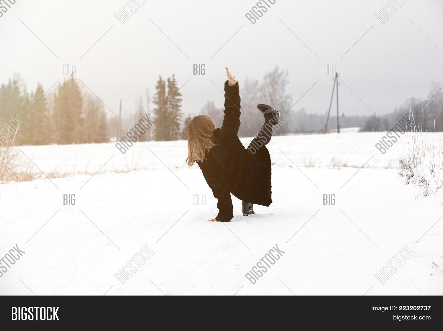 Slip On Slippery Ice Image & Photo (Free Trial) | Bigstock