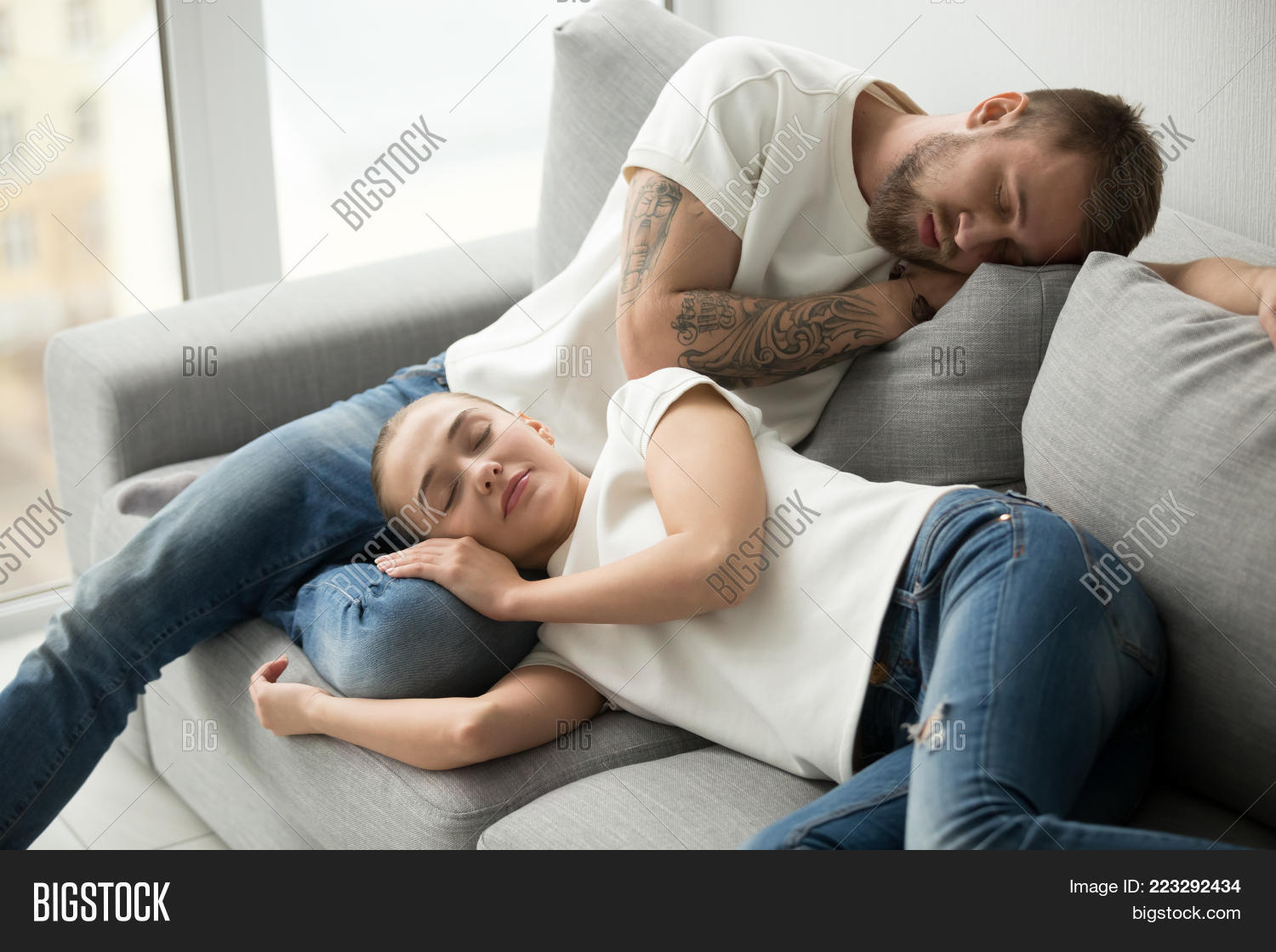 Relaxed Young Couple Image & Photo (Free Trial) | Bigstock
