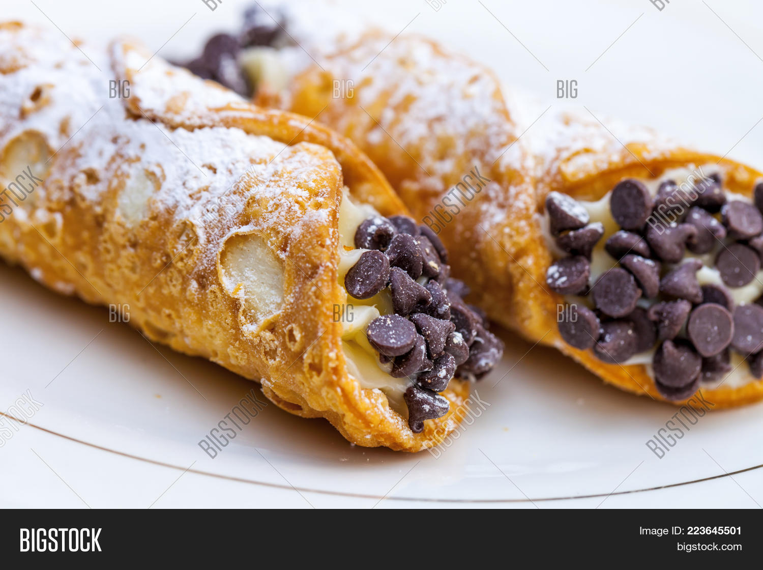 Italian Cannoli On Image & Photo (Free Trial) | Bigstock