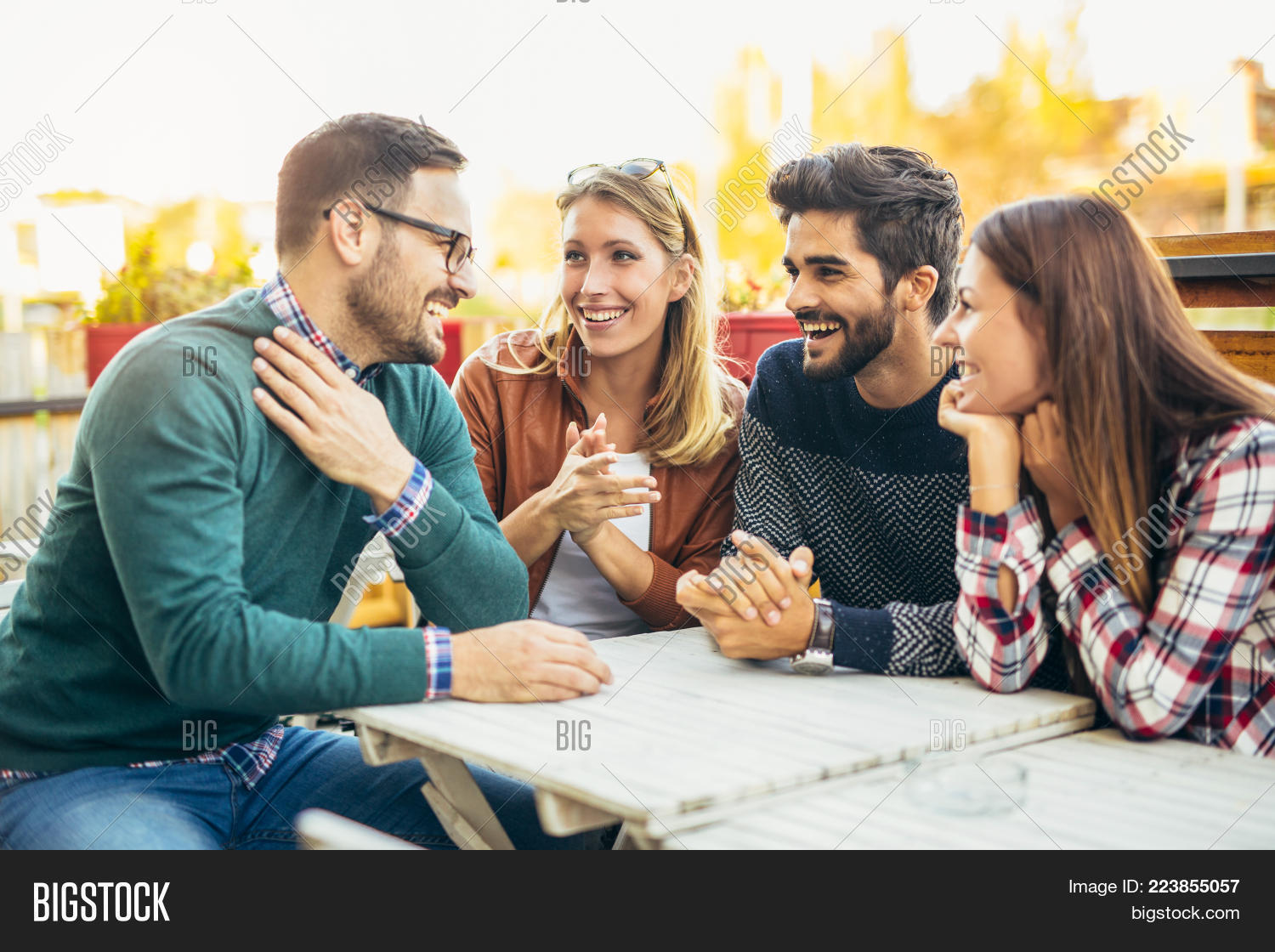 Group Four Friends Image & Photo (Free Trial) | Bigstock