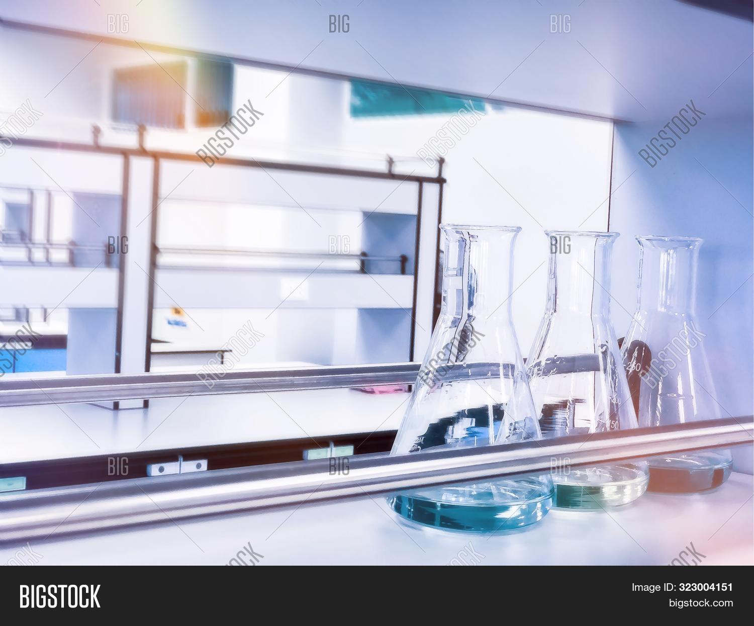 Erlenmeyer Flasks On Image & Photo (Free Trial) | Bigstock