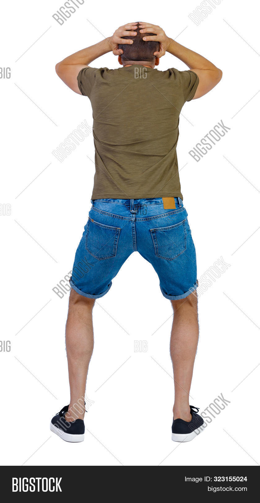 Back View Angry Young Image & Photo (Free Trial) | Bigstock