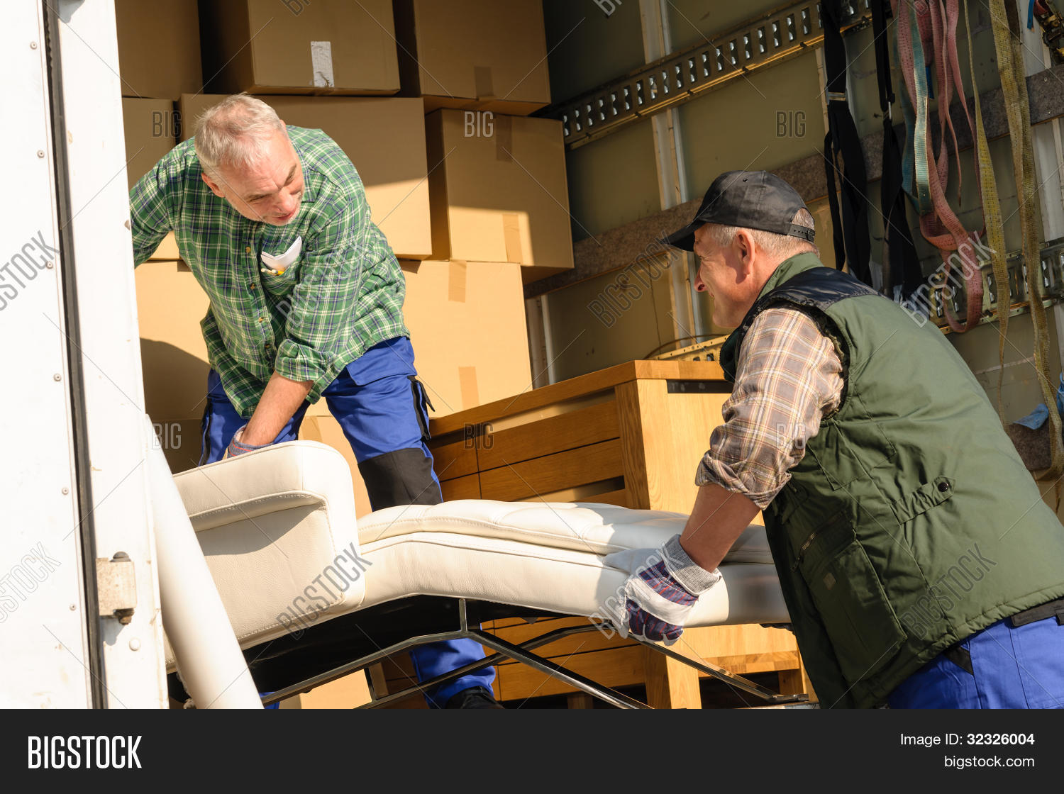 Two Male Movers Image & Photo (Free Trial) | Bigstock