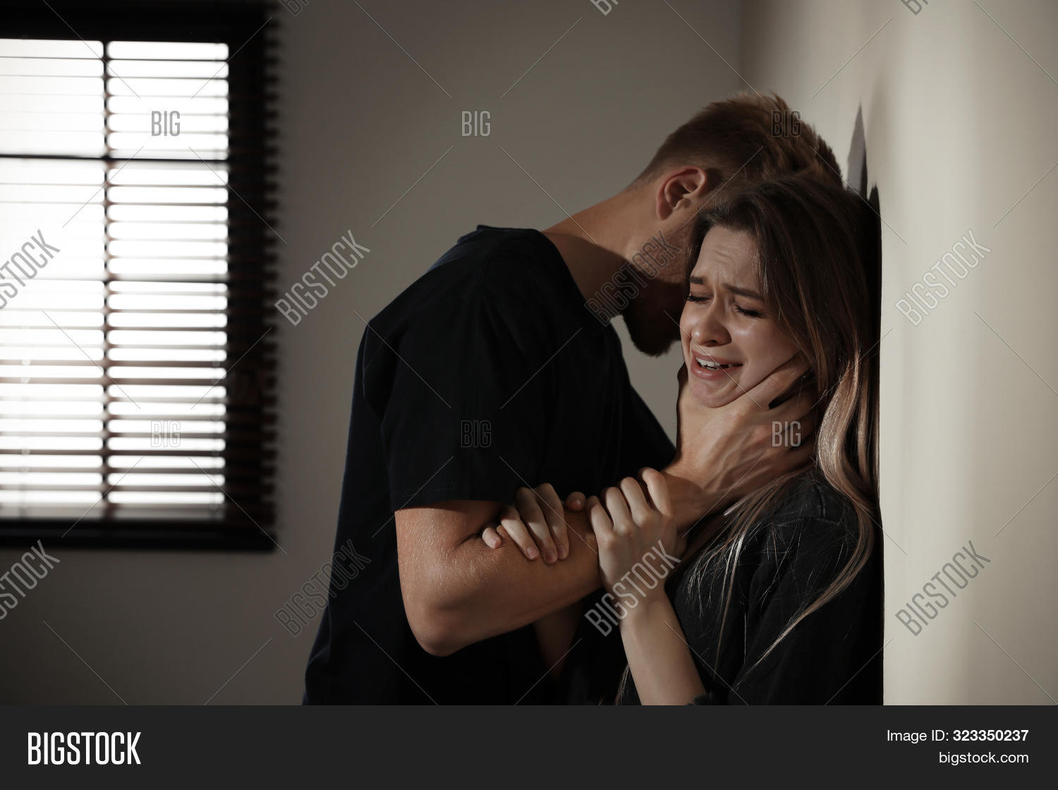Man Choking Young Image And Photo Free Trial Bigstock