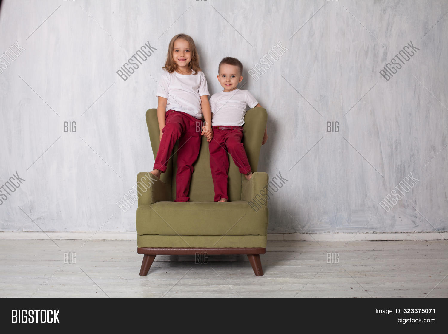 Boy Girl Sit Vintage Image & Photo (Free Trial) | Bigstock