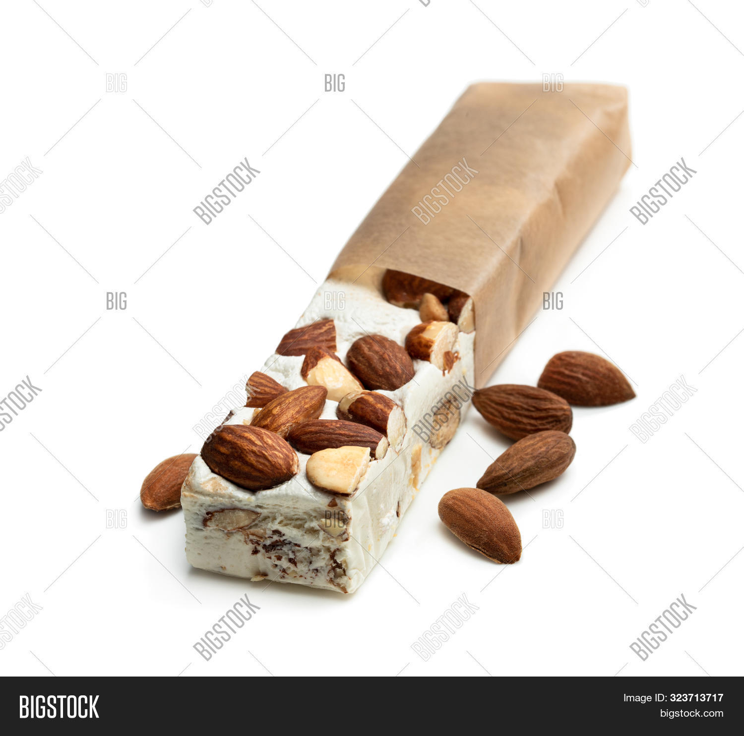 Homemade Nougat Bar Image & Photo (Free Trial) | Bigstock