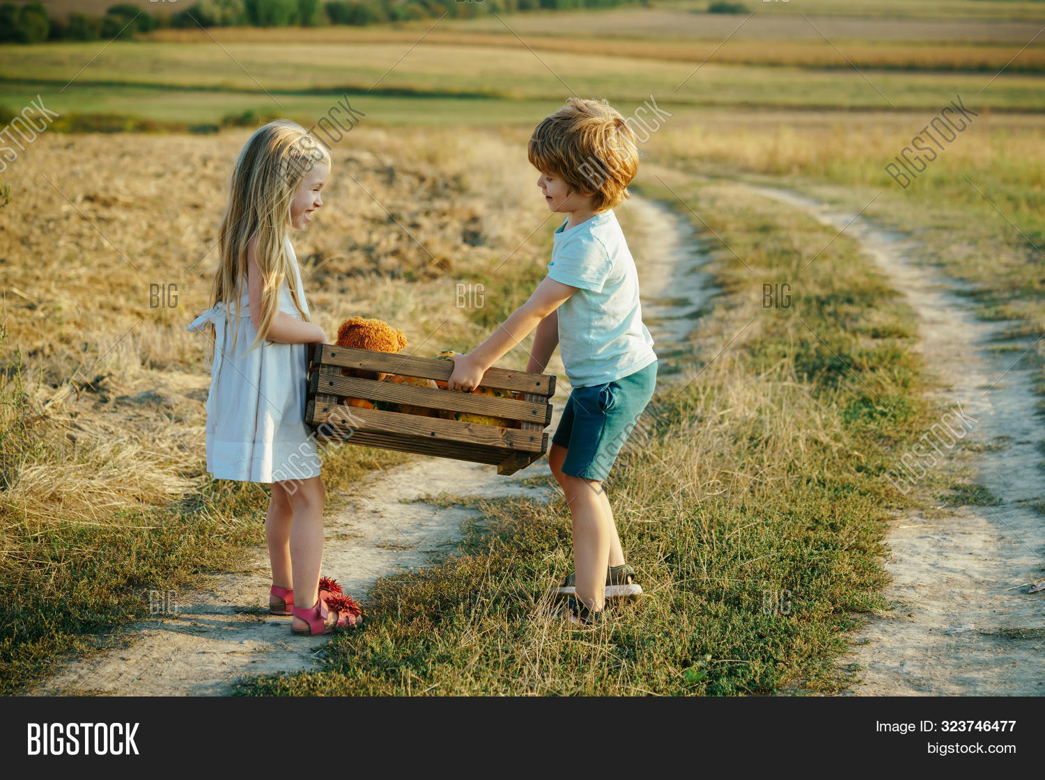 Eco Farm Kids. Image & Photo (Free Trial) | Bigstock